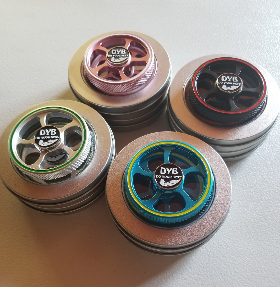 Wheel Fidget Spinners, Available in Four Colors – DYB | Do Your Best