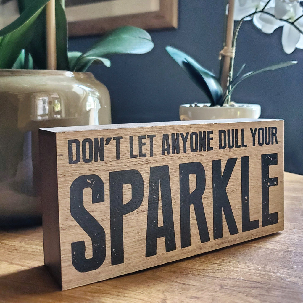 Home Décor - Decorative, Inspirational Wood Block Signs – DYB | Do Your ...