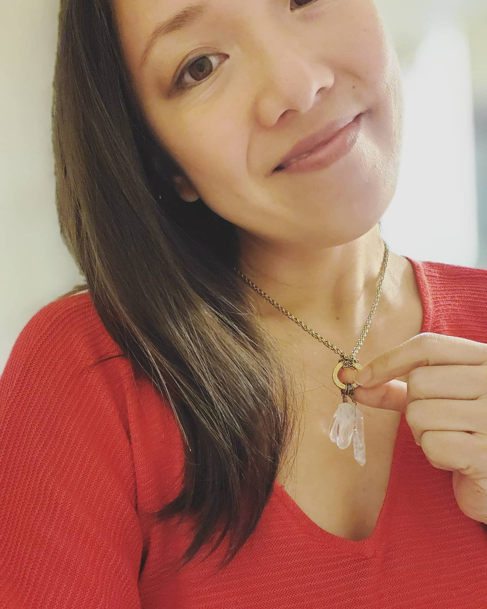 Crystal Trio Necklace – DYB | Do Your Best