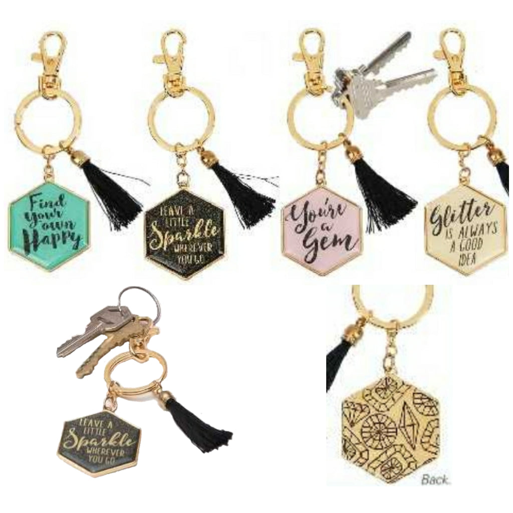 Glitter Key Chains – DYB | Do Your Best